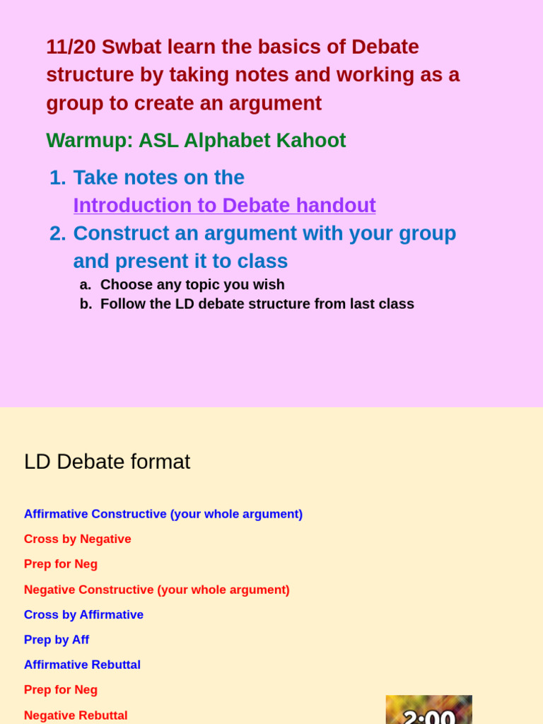 Introduction To Debate Value Resolution | PDF | Argument | Truth