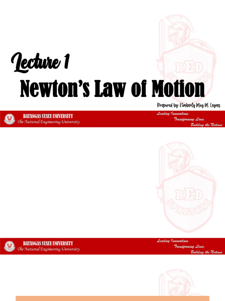 Newton's Laws of Motion Explained | PDF | Force | Newton's Laws Of Motion
