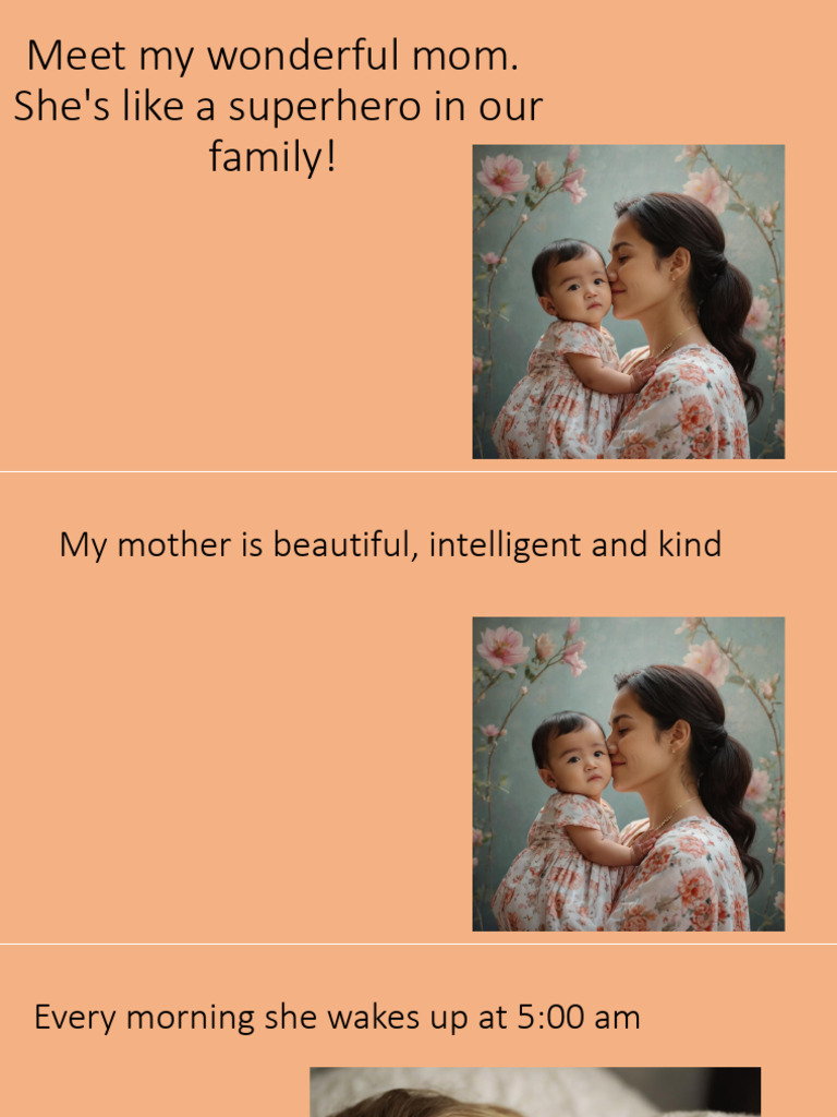 My Mother Routines-Project | PDF