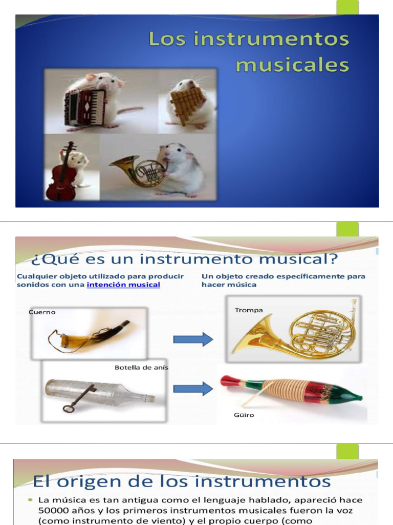 Instrumentos Musicales | PDF