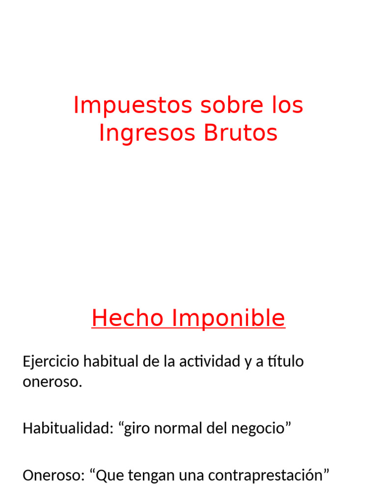 Impuestos Sobre Los Ingresos Brutos-1 | PDF | Impuestos | Buenos Aires