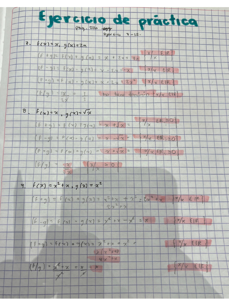 Ejercicio de Práctica | PDF