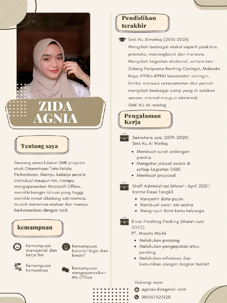 CV Zida | PDF