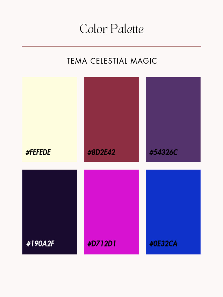 Celestial Magic Theme | PDF