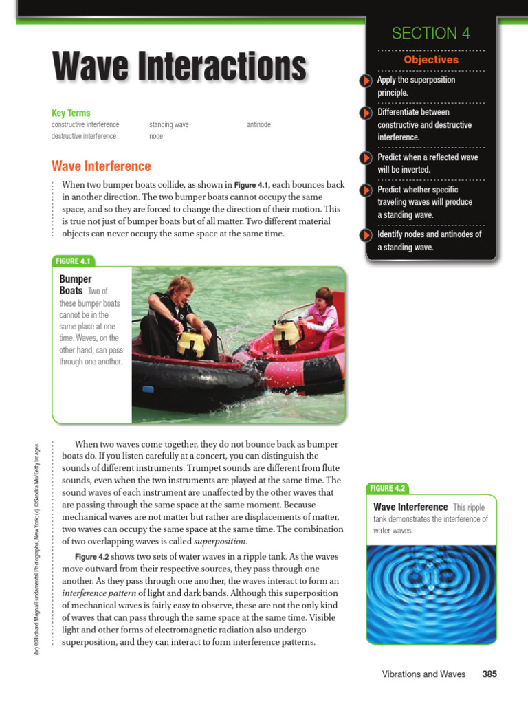 Physics-2012Ed-Ch11 - Vibrations and Waves | PDF | Waves | Wavelength