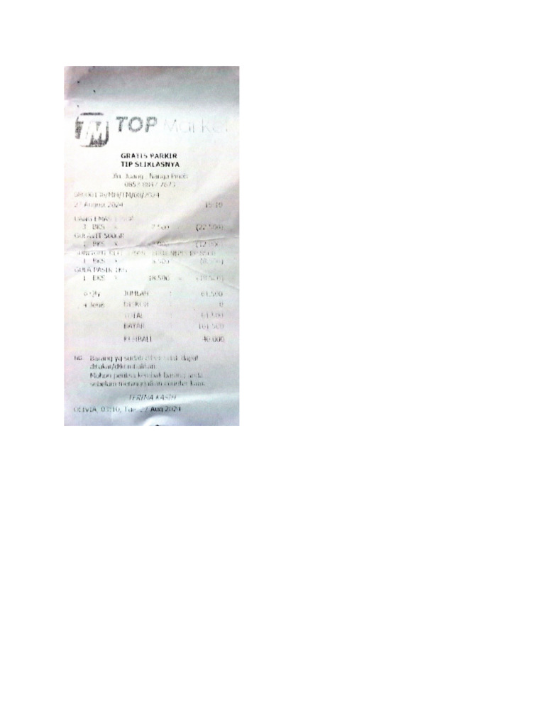 Kwitansi 61.500 | PDF