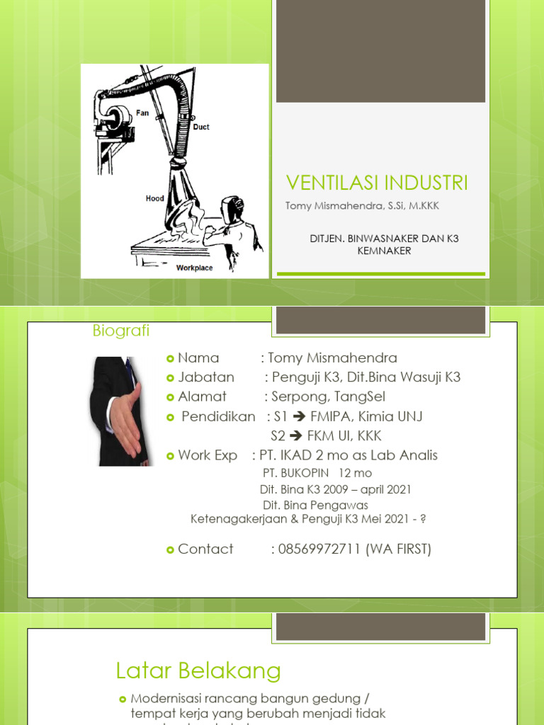 FINAL Ventilasi Tomy | PDF