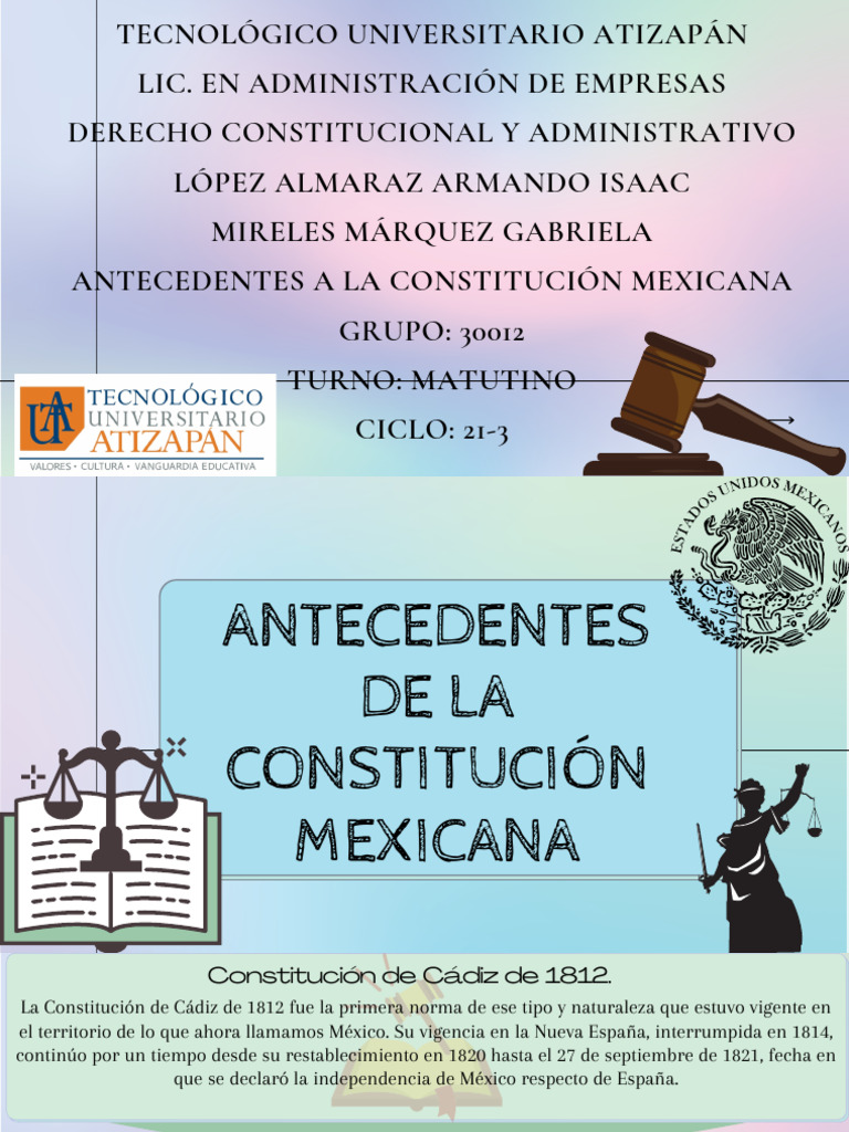 Derecho Constitucional y Administrativo López Almaraz Armando Isaac ...