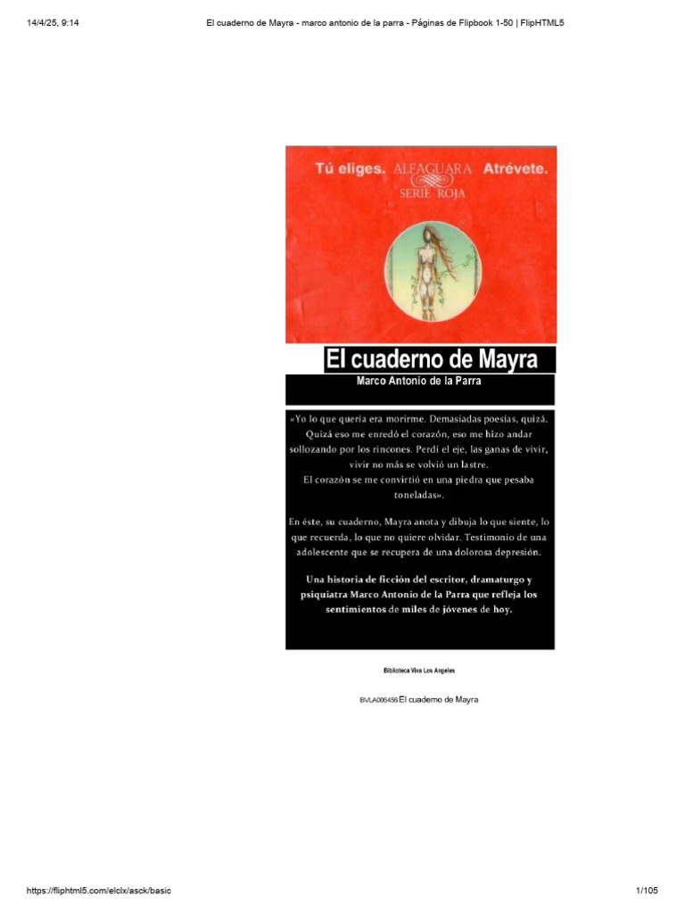 El Cuaderno de Mayra | PDF | Libros | Animación
