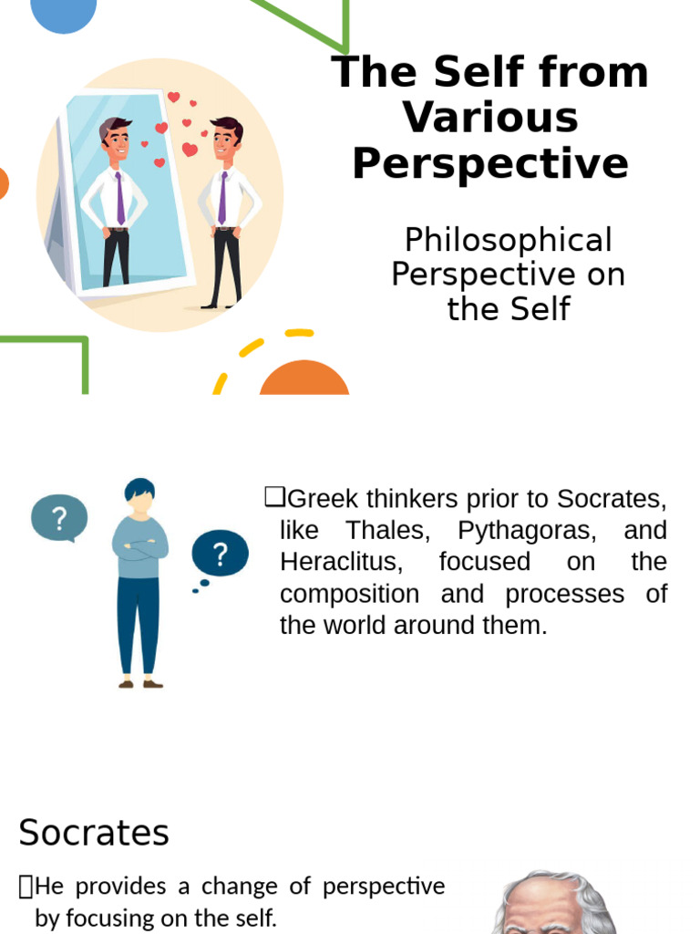 Philosophical Perspective of Self | PDF | Philosophy Of Self | Soul