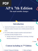 APA 7 Cheat Sheet | PDF | Ellipsis | Bracket