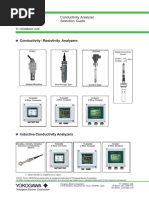 Yokogawa Model ISC40G Inductive Conductivity Sensor Data Sheet | PDF ...