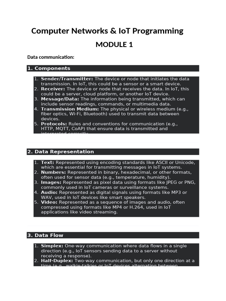 Computer Networks Module 1,2&3 | PDF | Computer Network | Internet Protocols