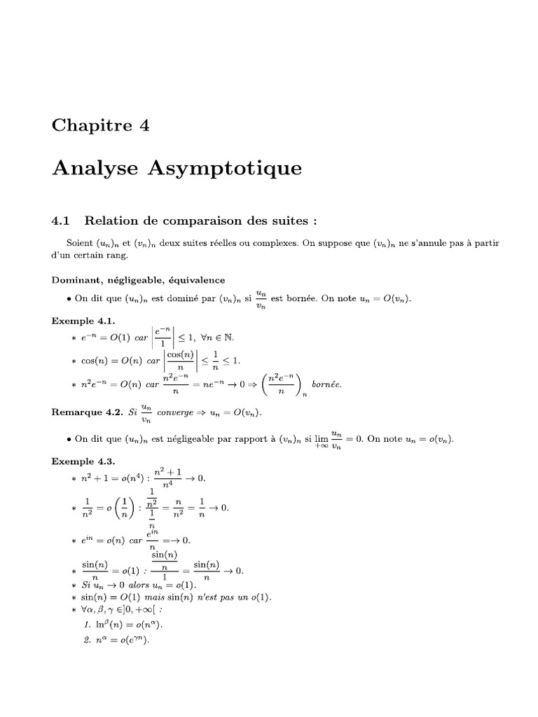 Developpement Limité | PDF
