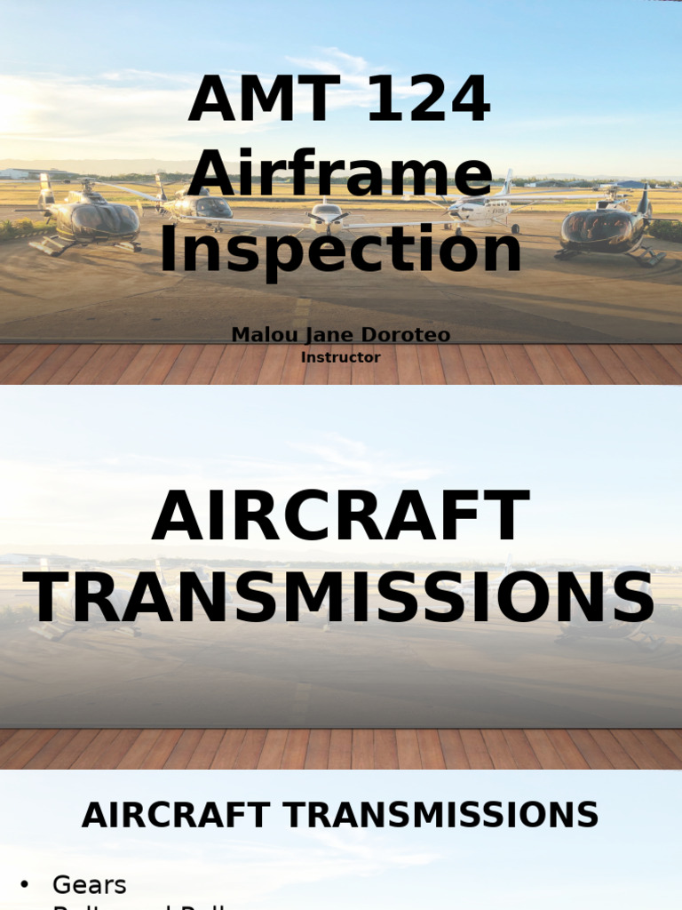 AMT 124 Airframe Inspection Pt. 2 | PDF | Nondestructive Testing | Belt ...