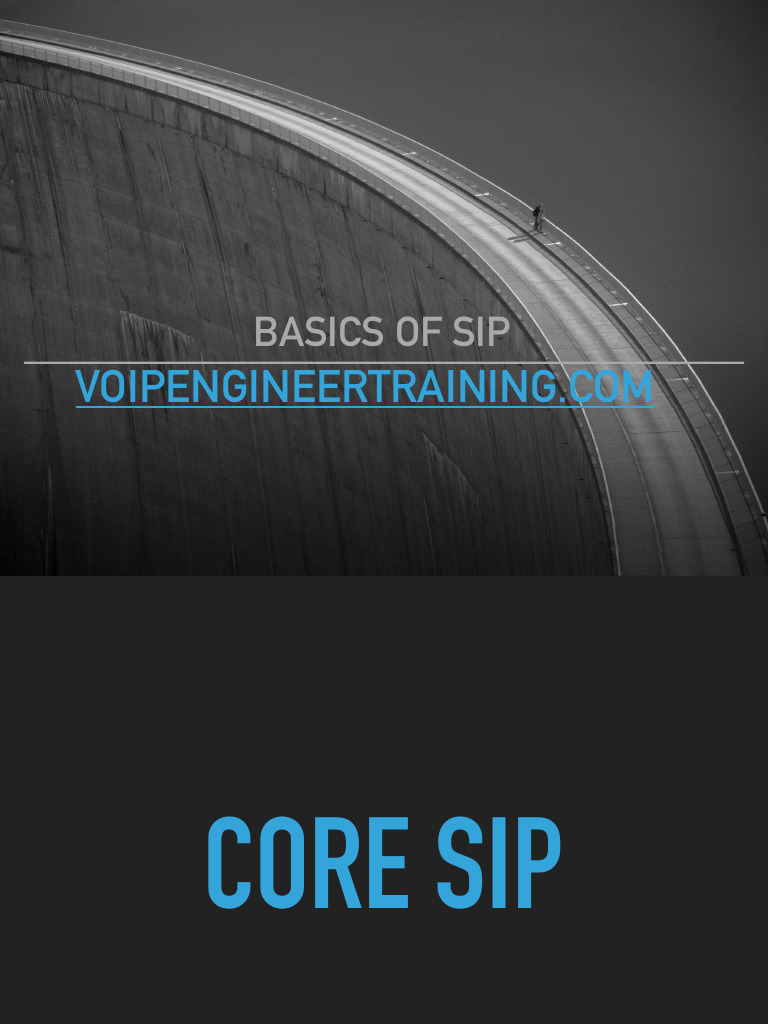 Master Slide Sip Course | PDF | Session Initiation Protocol | Proxy Server