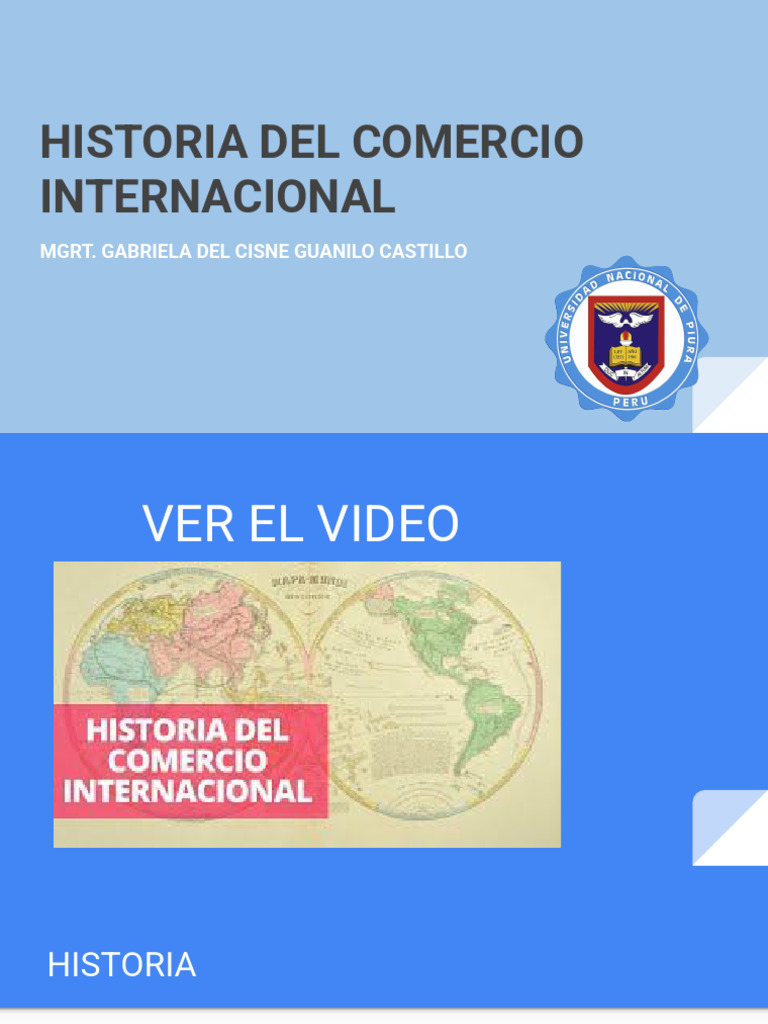 Orígenes y evolución del comercio internacional | PDF | El comercio ...