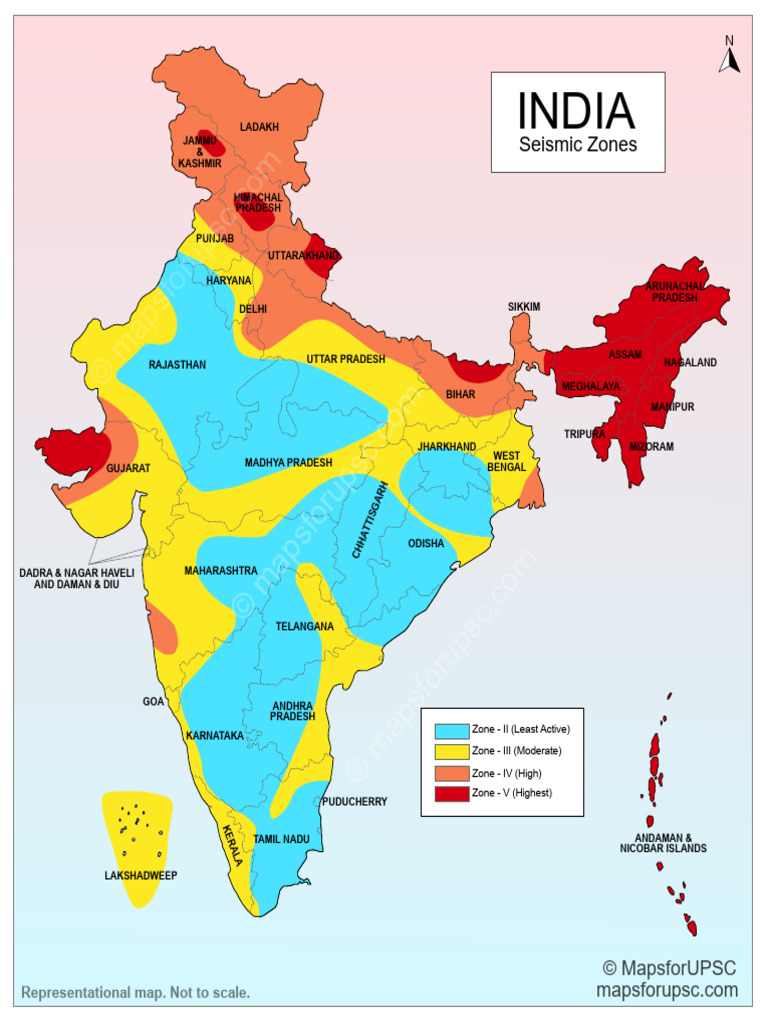 India Seismic Zones Overview | PDF