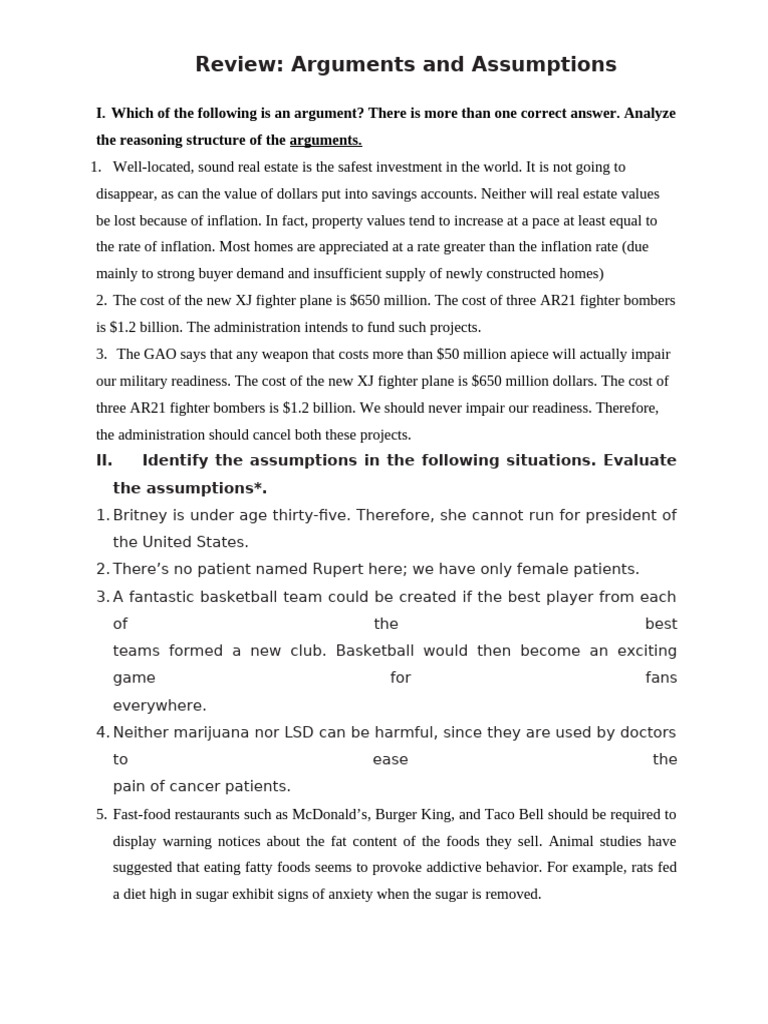 Asumption Revision 2 - 2024 | PDF | Violence | Fast Food