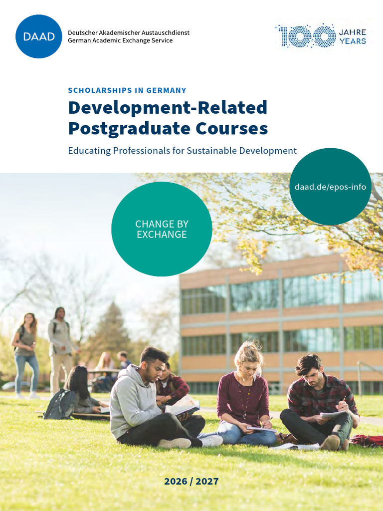 Scholarships for Development Studies in Germany | PDF | Academic Degree ...