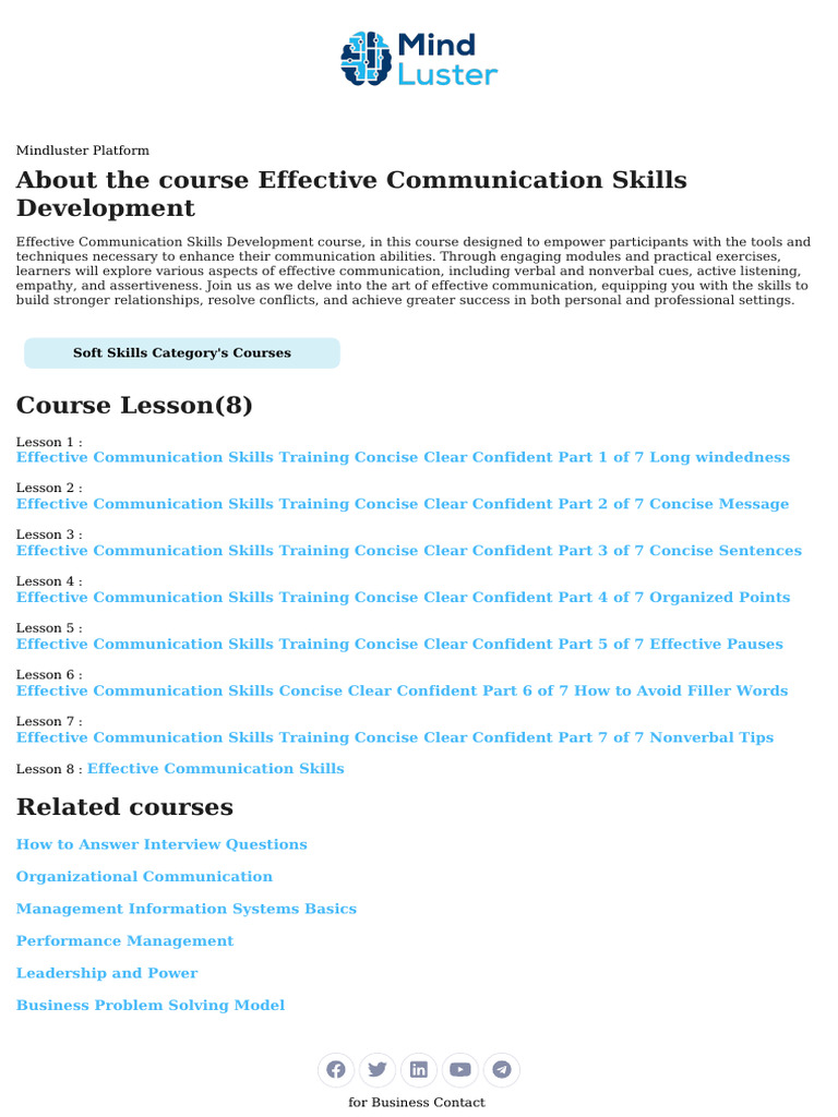 Communication Development Skills Pdf
