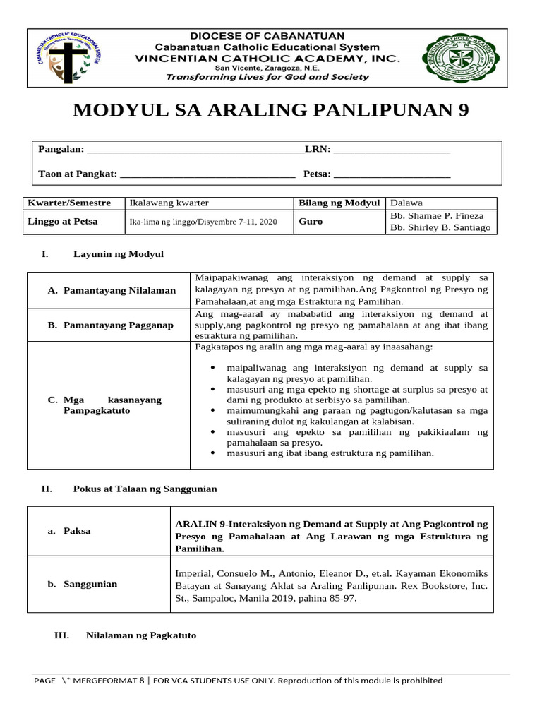 MODYUL-8-AP9 | PDF