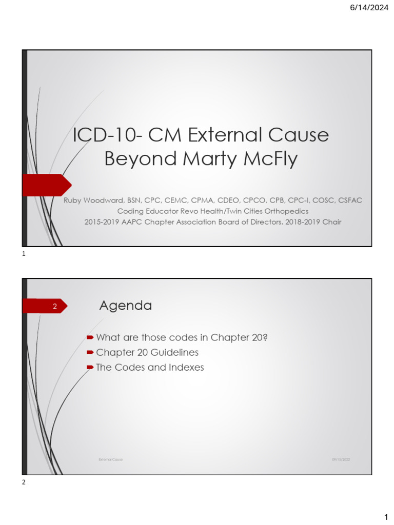 ICD-10 External Cause Codes Guide | PDF | Traffic Collision | Vehicles