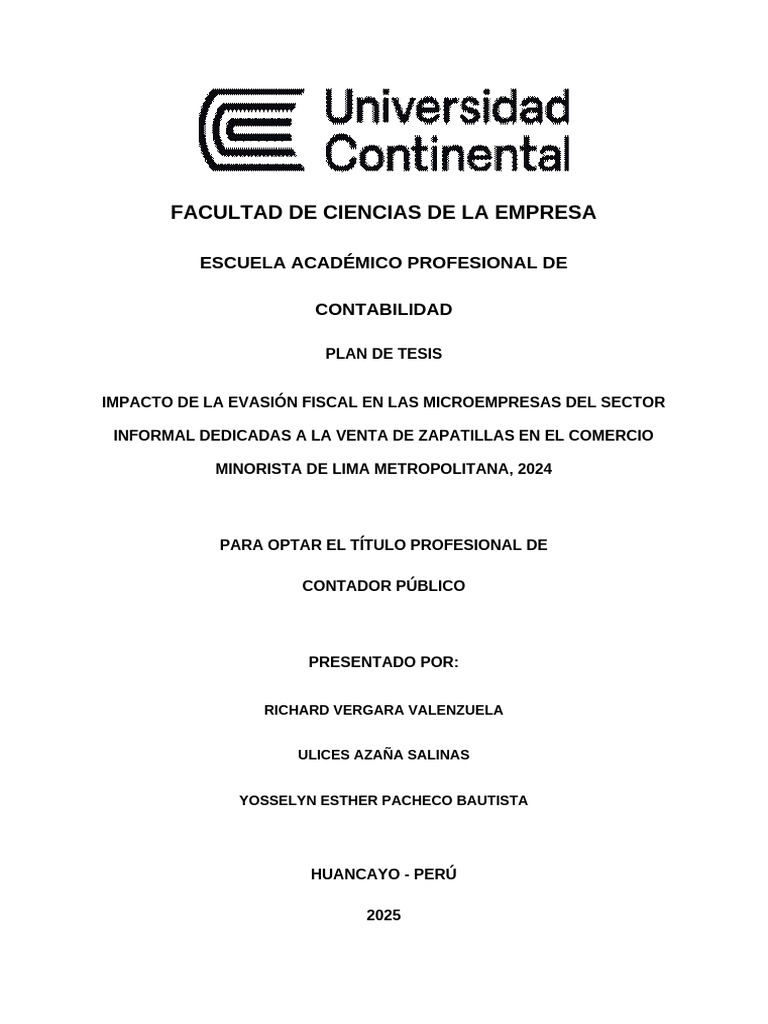 Pa2 Proyecto de Investigación. | PDF | Evasión de impuestos | Pequeñas y medianas empresas