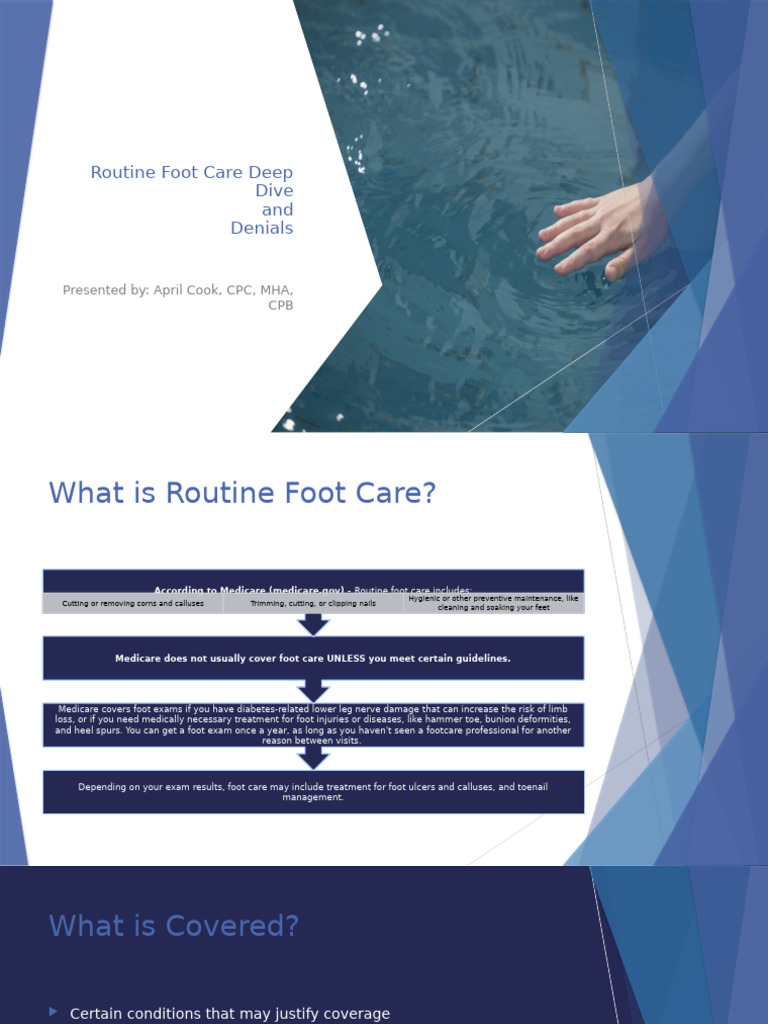 Medicare Coverage for Dystrophic Nail Care | PDF | Nail (Anatomy) | Foot