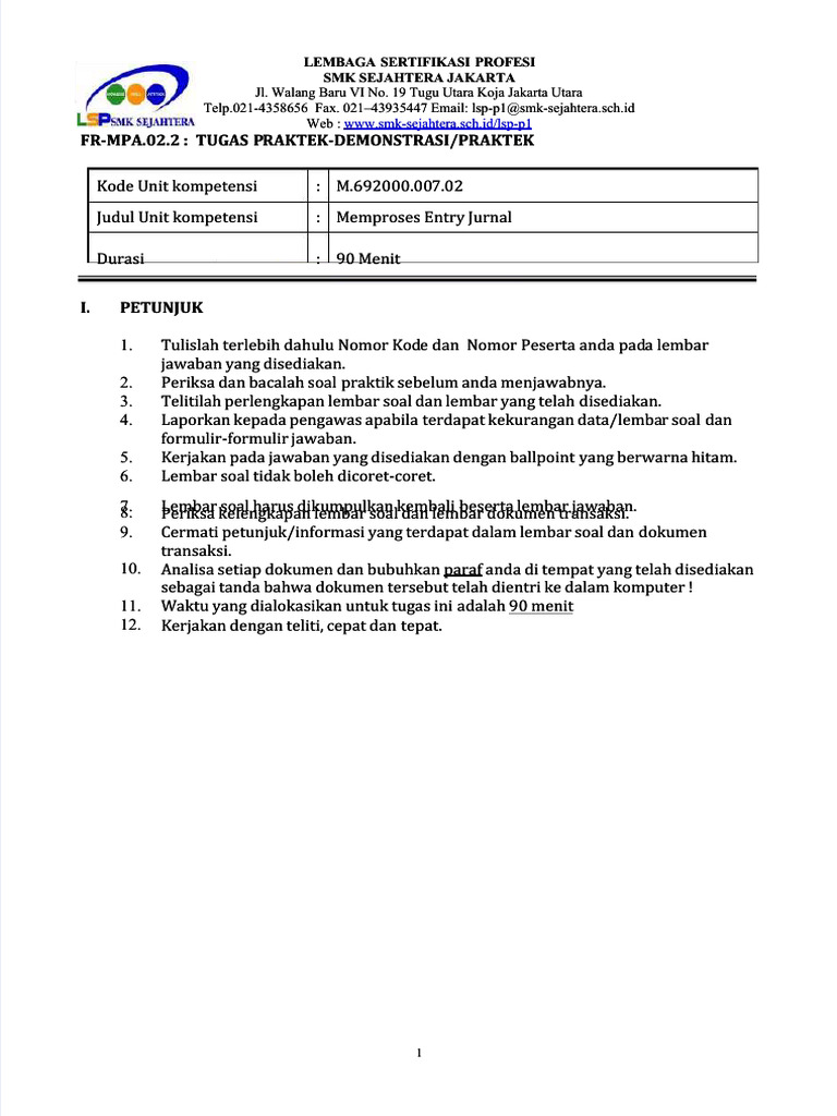 PDF Soal Praktik Akuntansi Keuangan Lembaga Ud Buana Compress | PDF