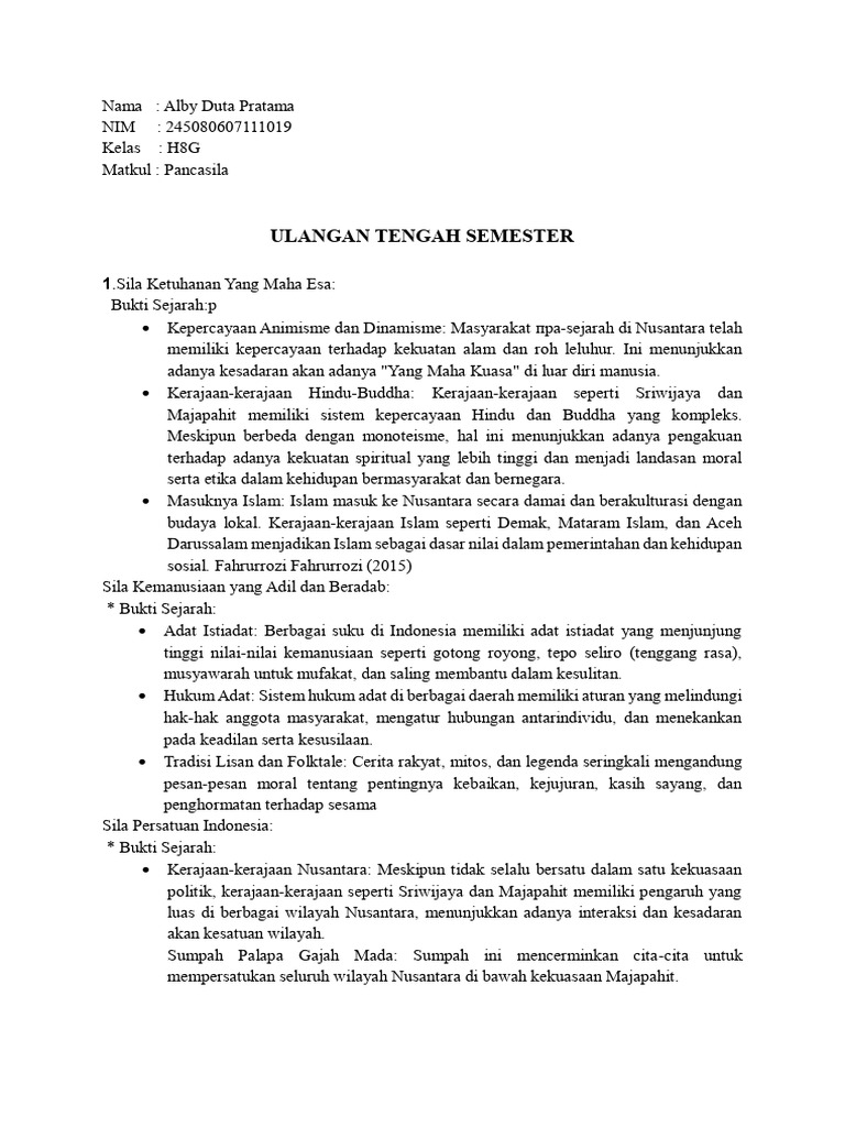 UTS Alby Duta Pratama 245080607111019 | PDF