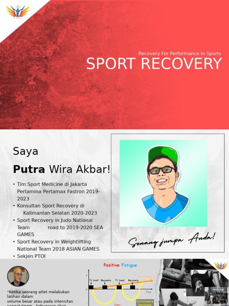 PPFI Pemulihan Olahraga | PDF | Massage | Determinants Of Health
