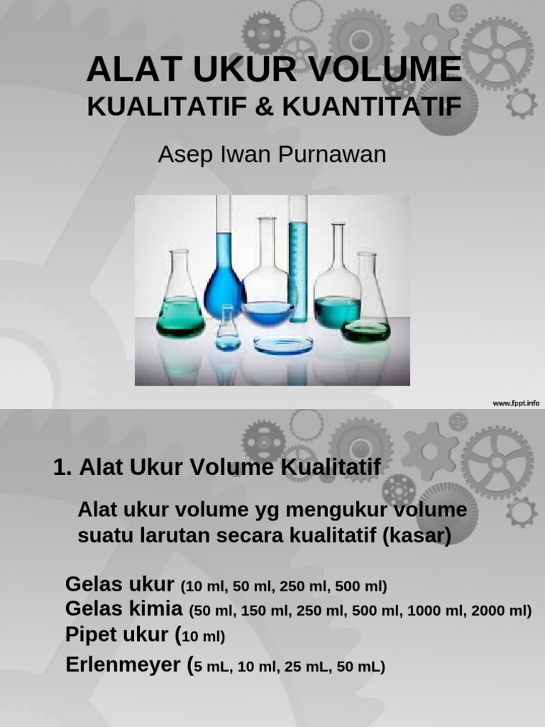 Menggunakan Alat Ukur Volume | PDF