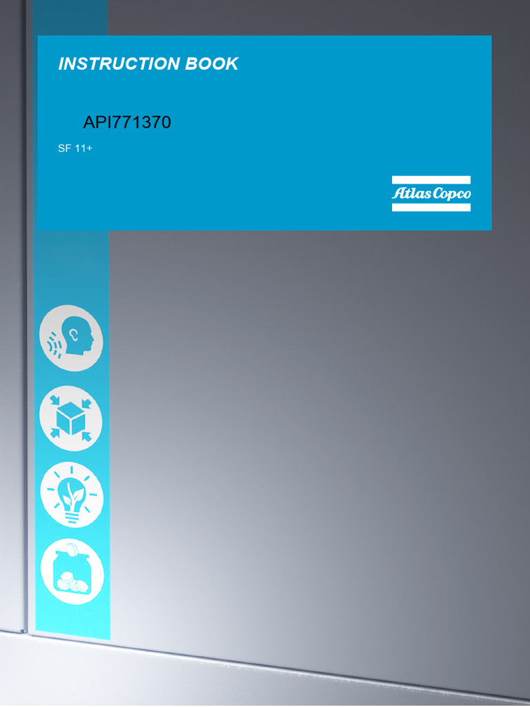 Atlas Copco SF 11+ Instruction Manual | PDF | Valve | Clothes Dryer