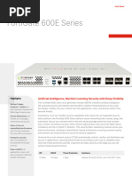 FortiGate 500E Datasheet | PDF | Security | Computer Security