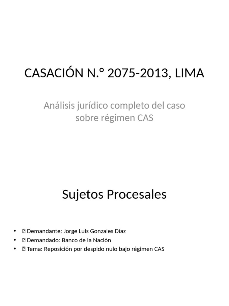 Casacion 2075 2013 Lima Completa | PDF