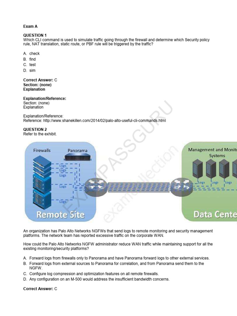 Pcnse Exam | PDF | Transport Layer Security | Public Key Certificate
