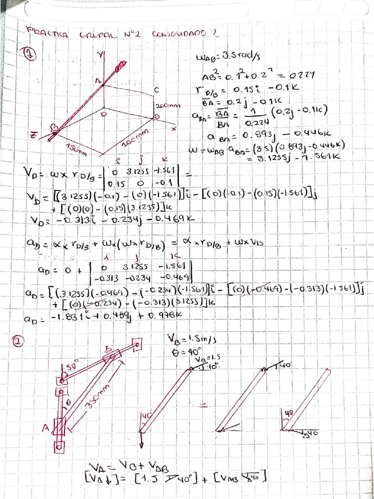 Solucionario Practica Grupal Unidad 3-1 | PDF