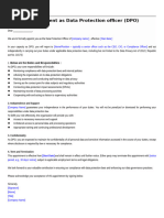 DPO Appointment Letter Template | PDF | Employment | Economies