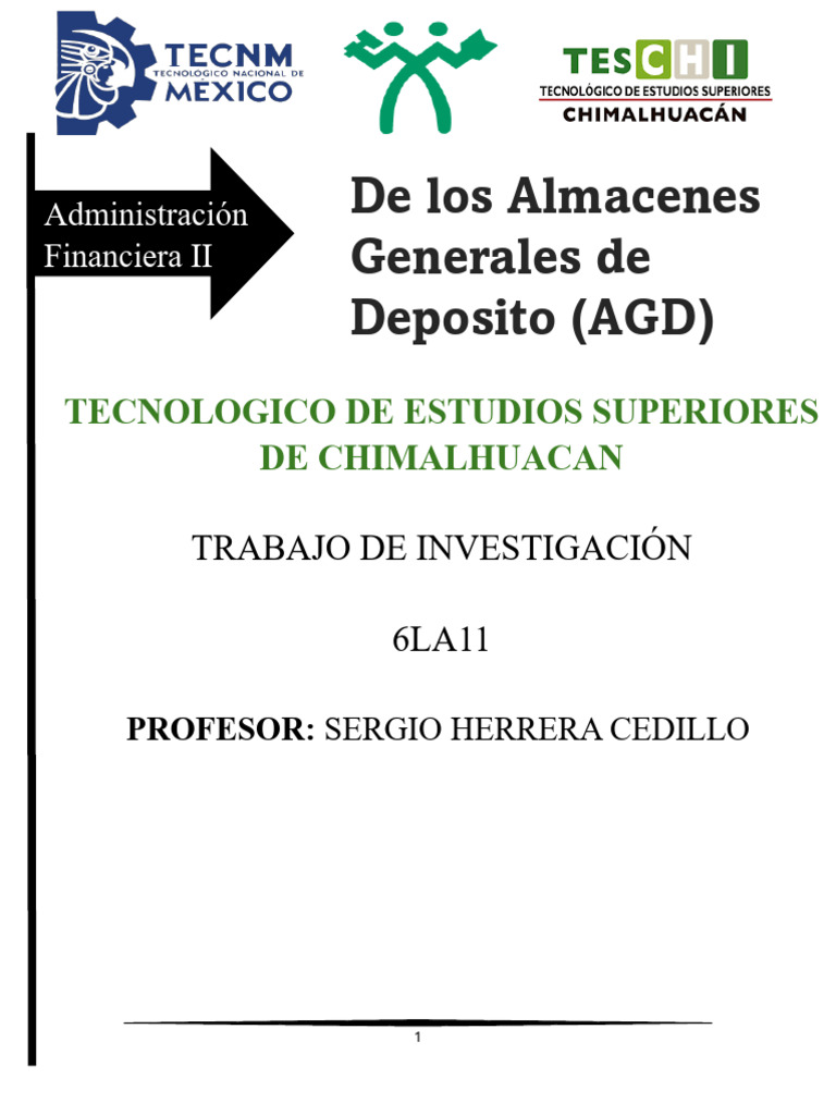 De Los Almacenes Generales de Deposito | PDF | Logística | Seguro