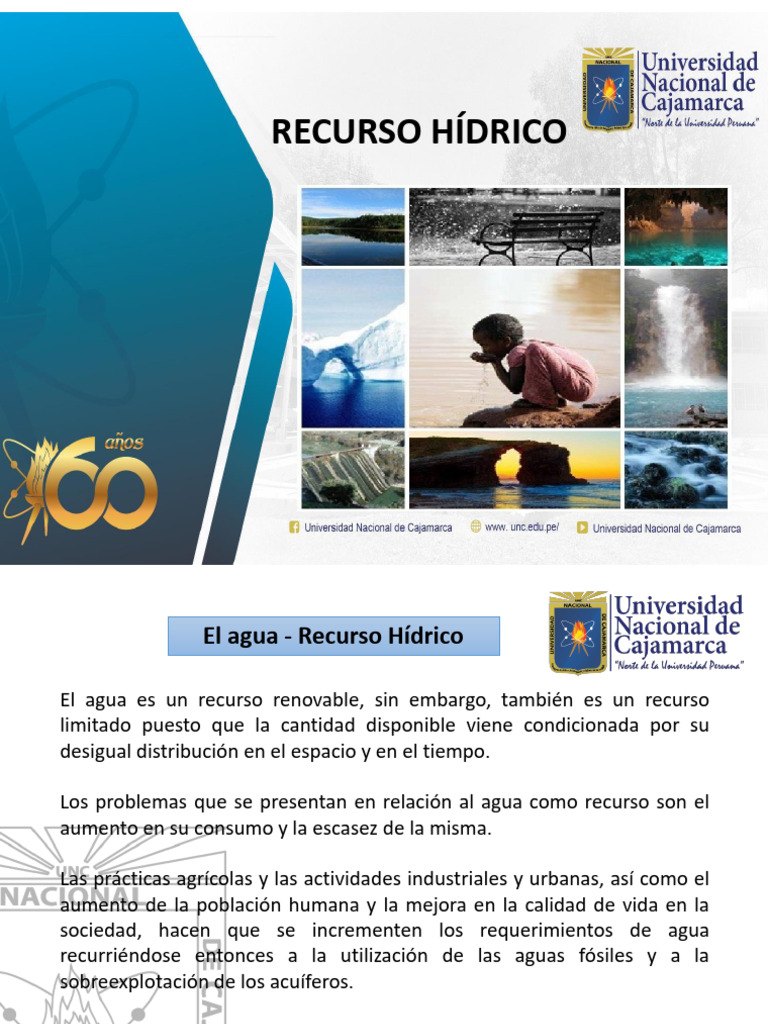Recurso Hidrico | PDF | Propiedades del agua | Agua