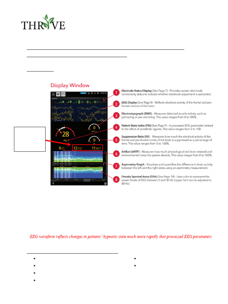 EEG Tips for SEDLine Monitors | PDF | Electroencephalography | Neurophysiology
