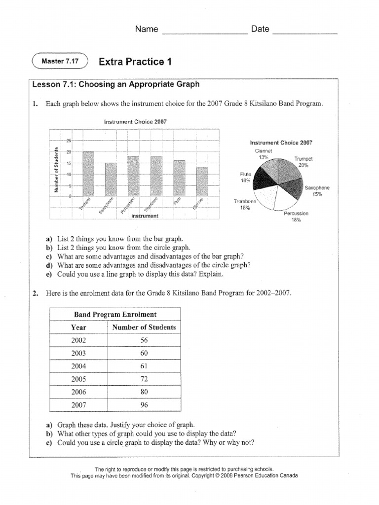 7-8 Extra Practice Grade 8 | PDF