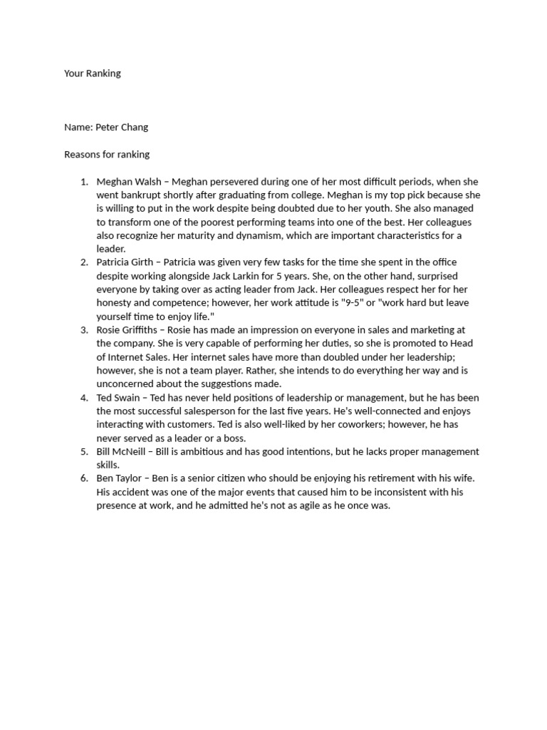 MGT1100 - Human Resources Part 1 | PDF
