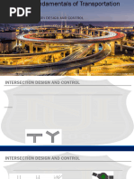 FDOT Design Manual Intersections | PDF | Intersection (Road) | Traffic