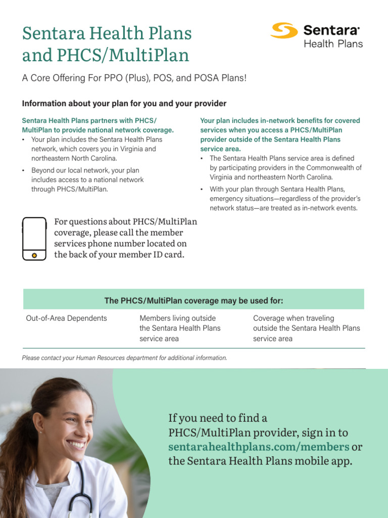 Sentara Network Coverage Flyer - 1 | PDF | Public Services | Social ...