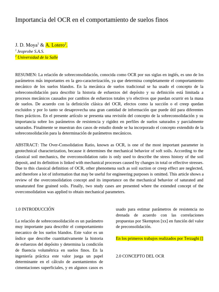 Modelo Paper | PDF | Ecuaciones | Deformación (ingeniería)