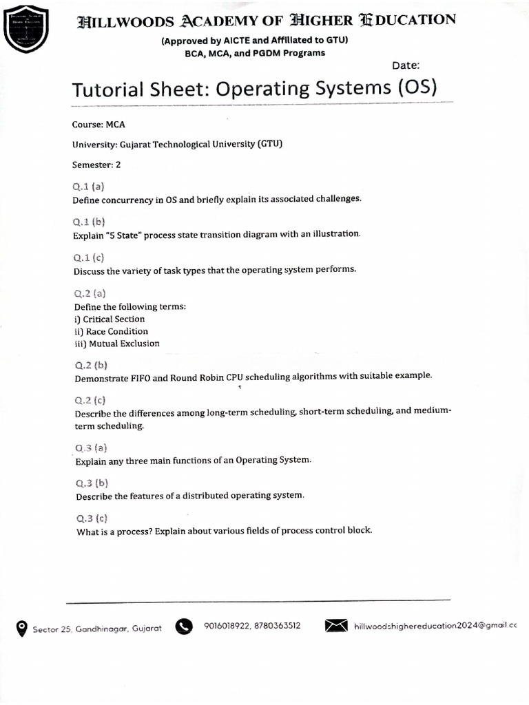 OS@1 | PDF