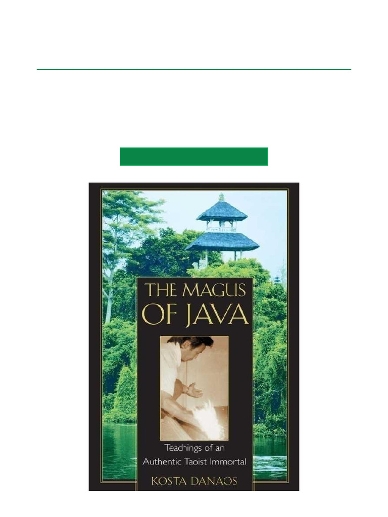 Unlock The Magus of Java Teachings of An Authentic Taoist Immortal Fast ...