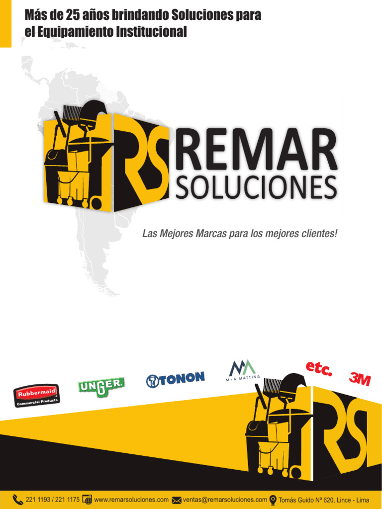 Catalogo Remar Soluciones Mayo 2019 1 | PDF | Producción y fabricación ...
